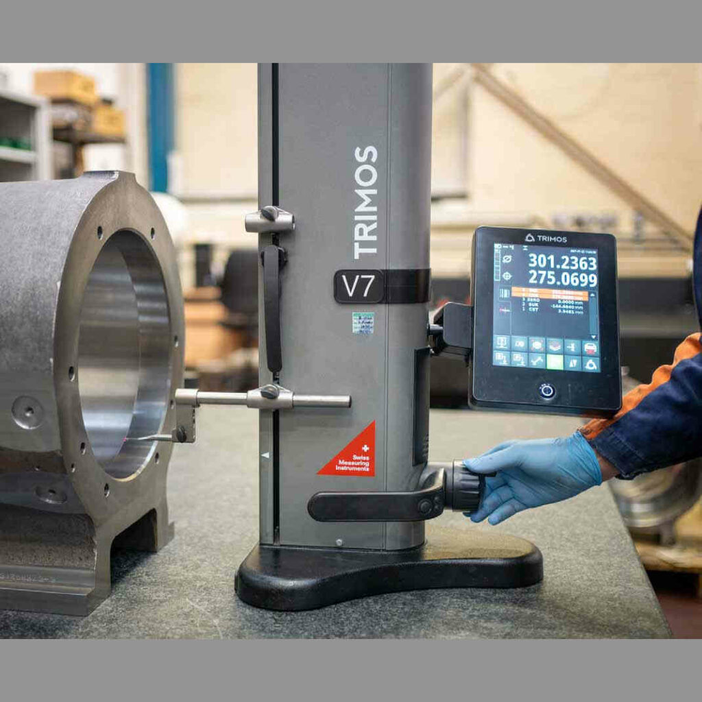 Diameter and centerline measurements - Trimos Metrology