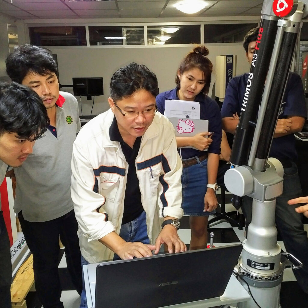 Coordinate Measuring Machine in the Education program - Trimos Metrology
